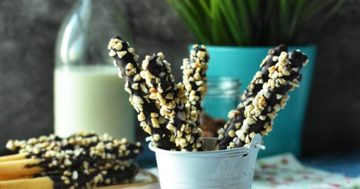 Resep POPIA STIK Chocolate Almond oleh Mommy Nawla#Jeehan - Cookpad