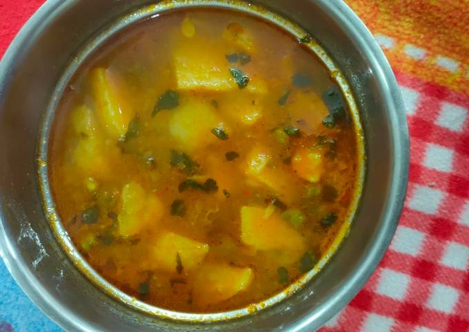 Hare choliya ki sabzi Recipe by Sharda Vohra - Cookpad