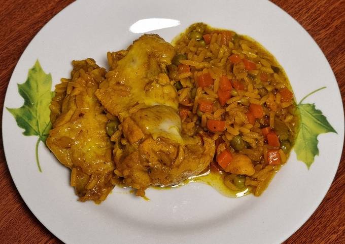 Arroz Con Alitas De Pollo Receta De Selena Grimes Rodriguez Cookpad