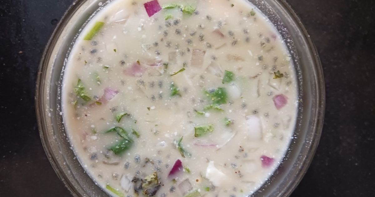 Sattu Chia Seeds Drink Recipe by Dr Vidyashree - Cookpad