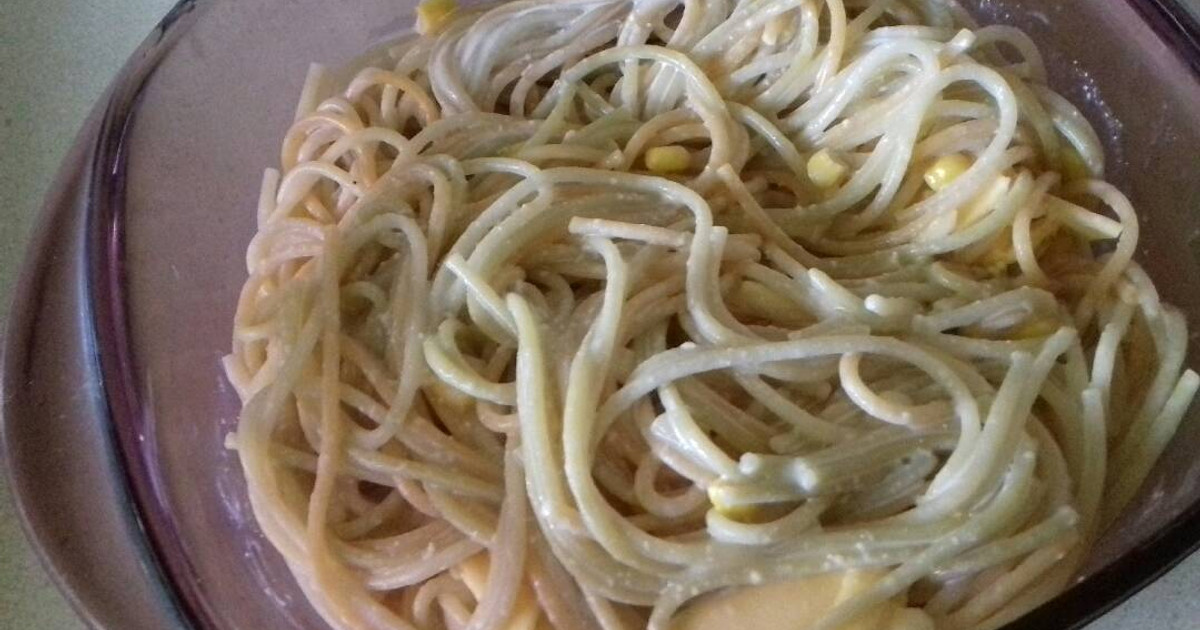 Spaghetti Blanco Receta de Naty Tapia- Cookpad