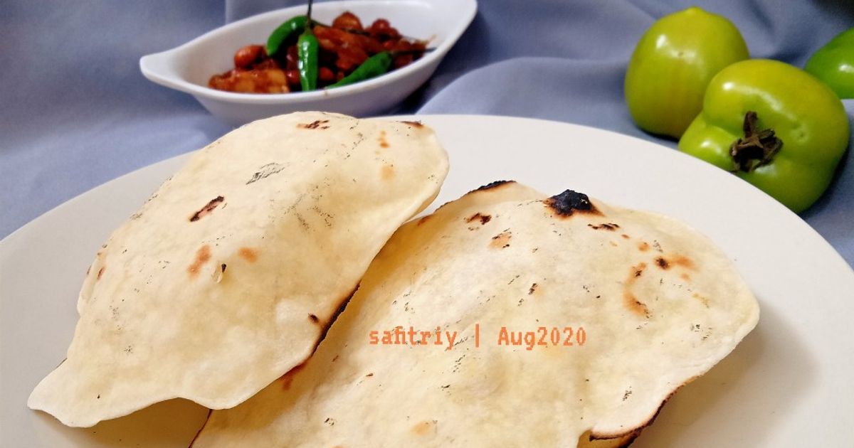 Resep Roti India (Chapati) Simple Dan Mengembung oleh Safitri ...