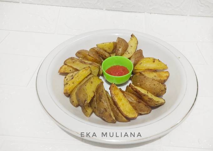 Resep Kentang wedges oleh eka muliana - Cookpad
