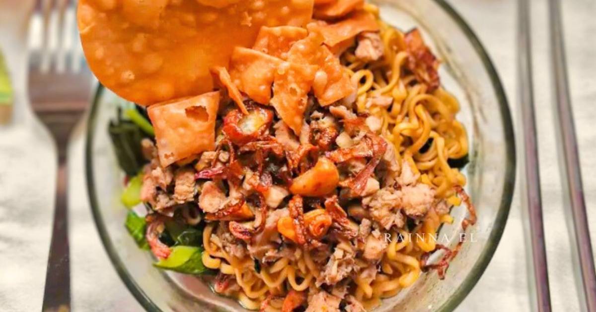 Resep Mie Ayam Mie Yamin oleh Rainna El - Cookpad