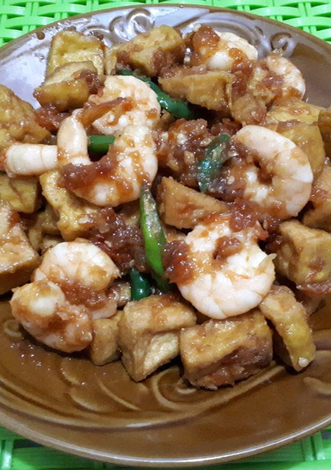 Resep Udang Tahu Bumbu Rujak ala Mama Abi oleh Monica Ramadhani - Cookpad