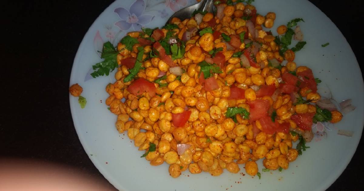 Fry chana dal chat Recipe by Mittal Shah - Cookpad