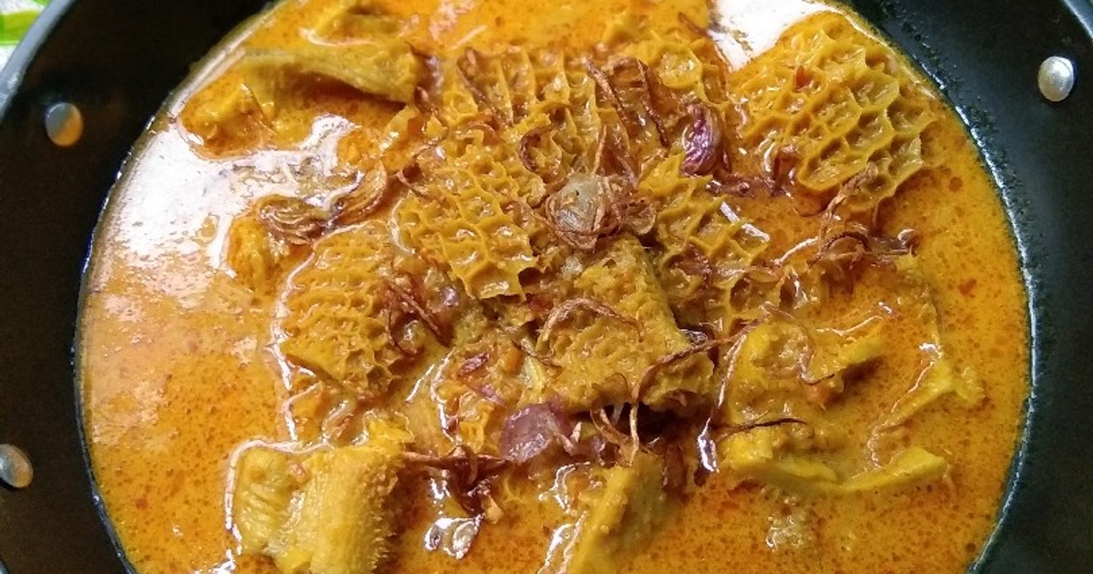 Resep Gulai Babat Sapi oleh Mak Win - Cookpad