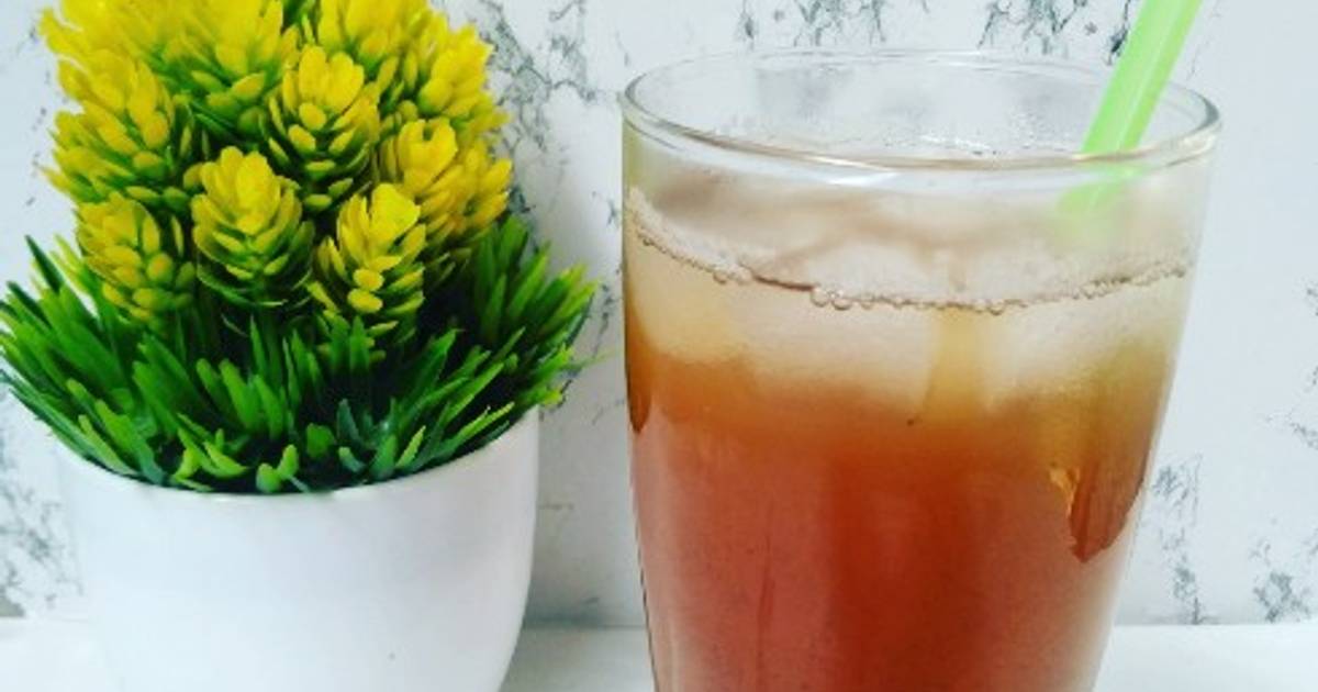 Resep Es teh gula asem oleh Umi rama - Cookpad