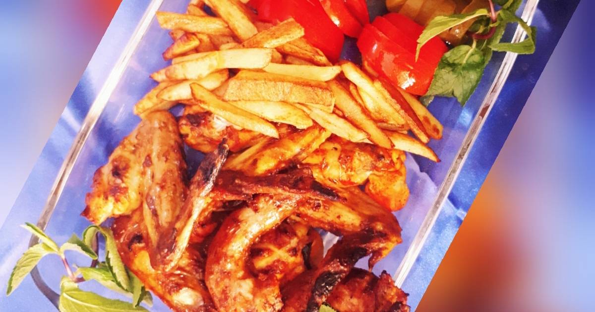 طرز تهیه کتف و بال کبابی ساده و خوشمزه توسط ŠÖhä - کوکپد