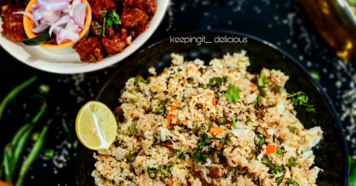 Healthy Dalia Pulao Recipe by Priyanka Singh - Cookpad