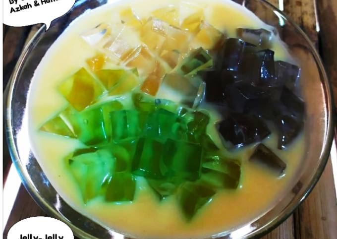 Resep NUTRIJEL KUAH CUSTARD (KAMI DISINI MENYEBUTNYA JELLY-JELLY) oleh ... Resep NUTRIJEL KUAH CUSTARD (KAMI DISINI MENYEBUTNYA JELLY-JELLY) oleh ...
