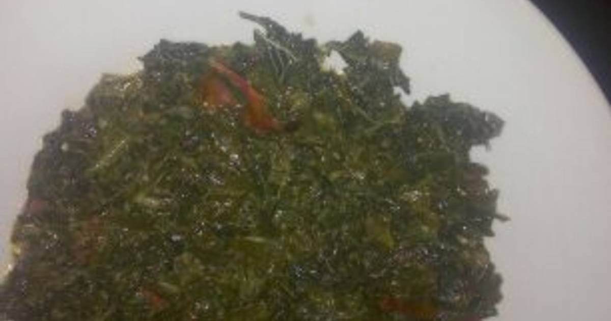 Managu with milk Recipe by Morine Achieng - Cookpad