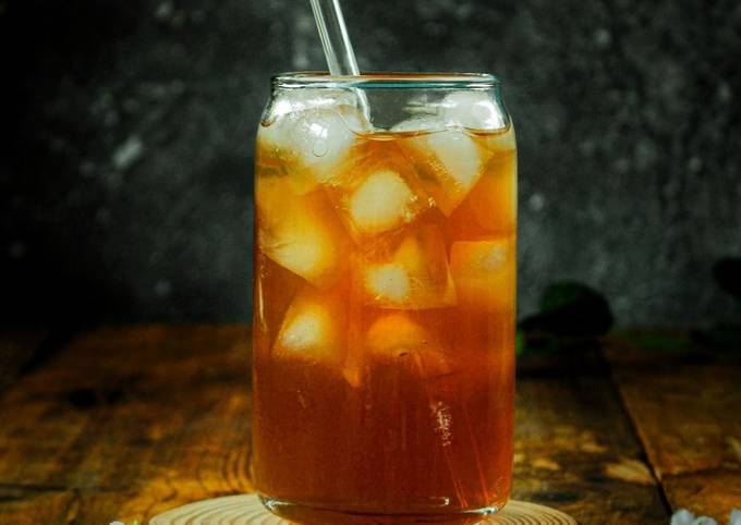 Resep Es Teh Gula Asem oleh Putrie - Cookpad