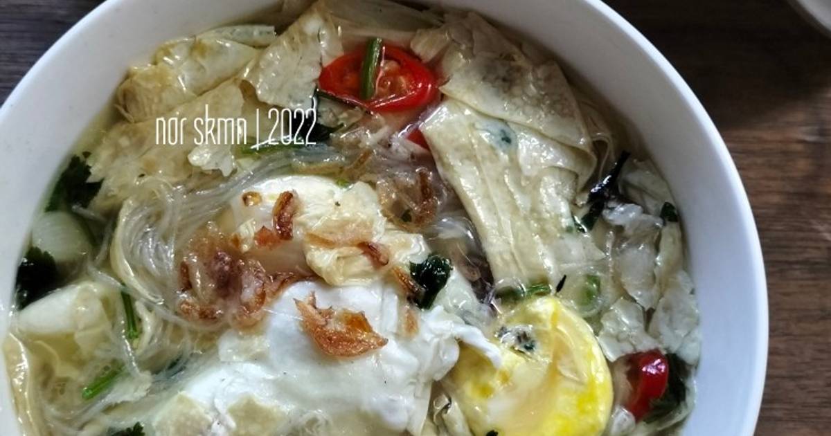 Resipi Sup Suun dan Fucuk Bersama Telur oleh ani skmn - Cookpad