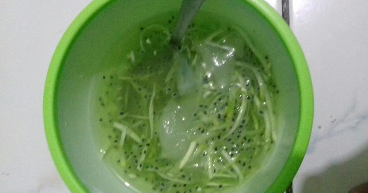 Resep Es Timum Selasih oleh Mia Deay's - Cookpad