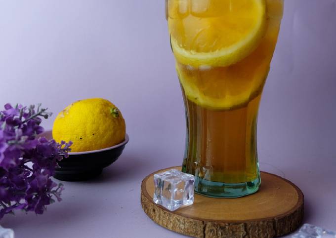 Resep Ice Lemon Tea (Es Teh Limun) oleh Puspitasari Anggradewi - Cookpad