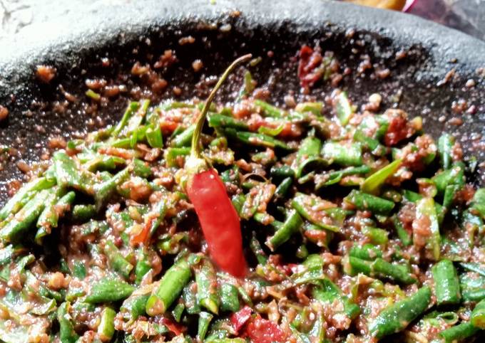 Resep Karedok kacang panjang oleh Siti Nuraeni - Cookpad