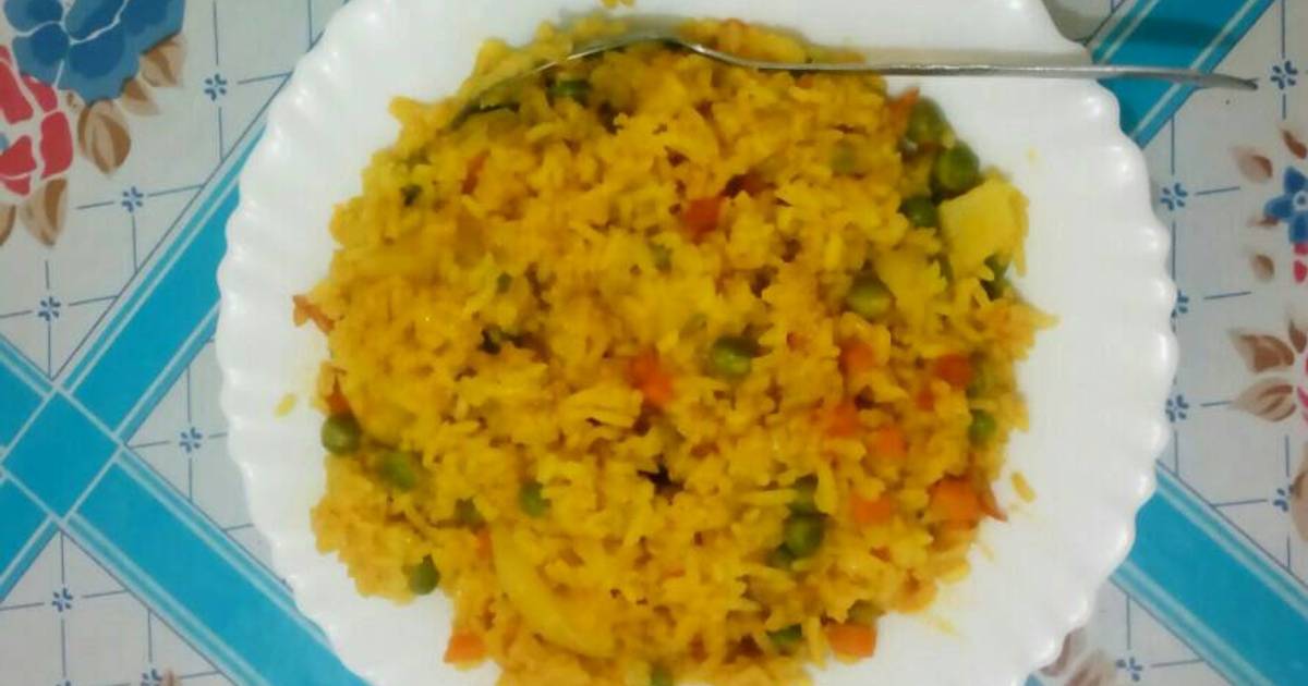 Mixed Vegetable Rice Recipe by Dennis Wahome - Cookpad