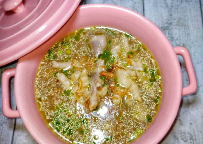 Resipi Sup Kaki Ayam oleh shazrina - Cookpad