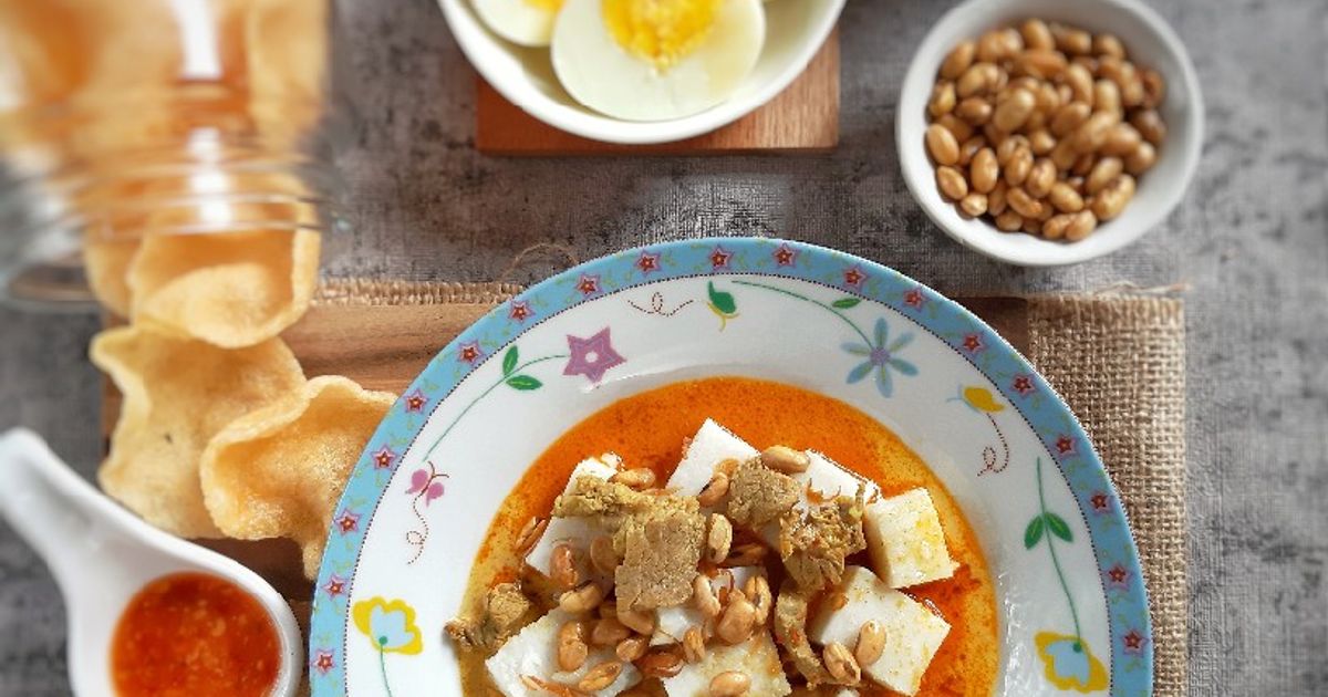 Resep Lontong Kari Sapi oleh ambarshaf - Cookpad