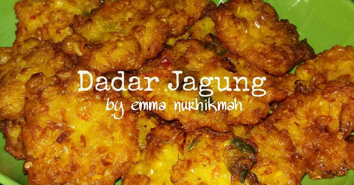 Resep Dadar Jagung Rumahan oleh emma nurhikmah - Cookpad
