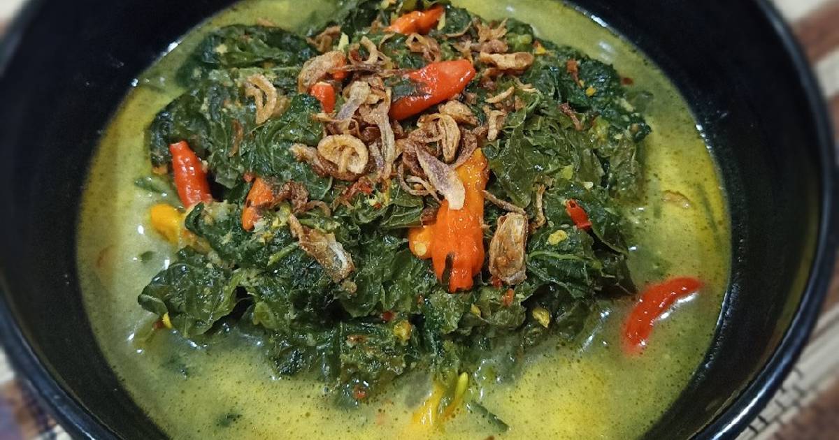 Resep Gulai Daun Singkong oleh Heny Widiastuti - Cookpad