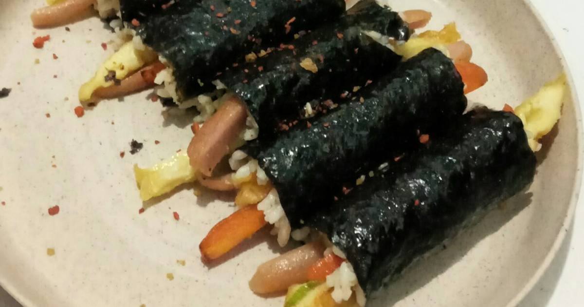 55 resep gimbab mini korea enak dan mudah - Cookpad