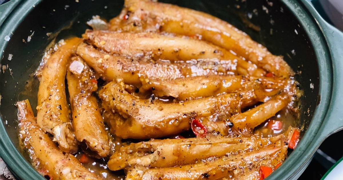 Cách Làm Món Cá bống biển kho tiêu của Bùi Thị Diệu Trang - Cookpad