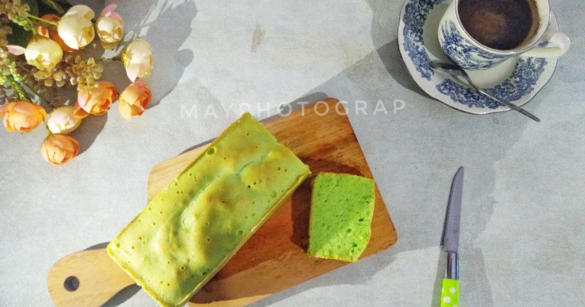 Resep Milk Pound Cake Pandan oleh Dwi Irmaya Sari - Cookpad