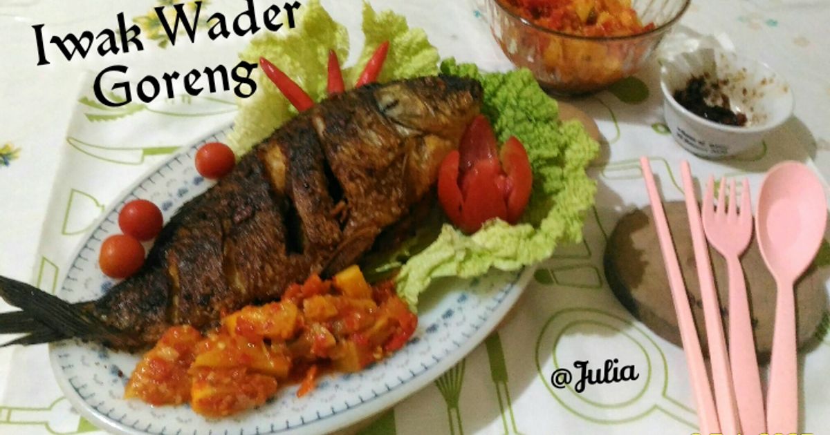 Resep Iwak Wader Goreng (Iwak Kali) oleh Pawon Ndeso Artikah - Cookpad