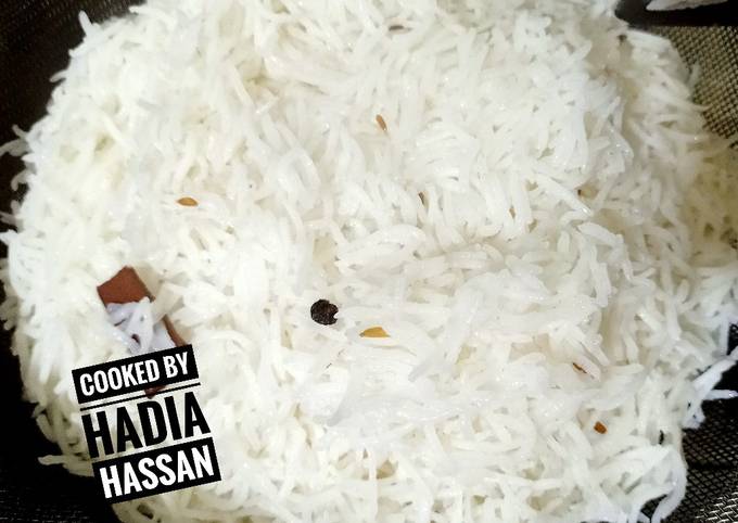 3 spice boiled rice 🌾 Recipe by Hadia Hassan 😍 - Cookpad