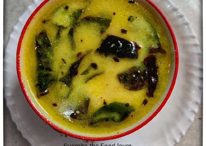Dahi rasam/ Baghara dahi/ Tempered flavoured curd Recipe by Susmita ...