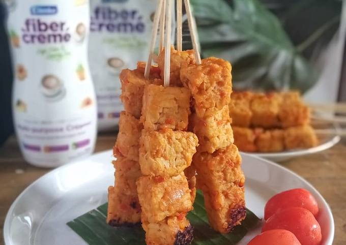 Resep Sate Tempe Bumbu Rujak oleh Windri Aries | IG @windriwien - Cookpad