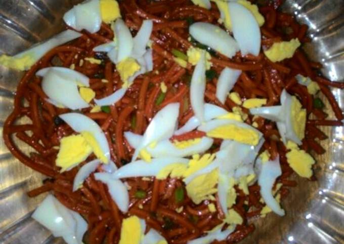 Resep Mie habang (merah) khas Banjar oleh R_Listiaty - Cookpad