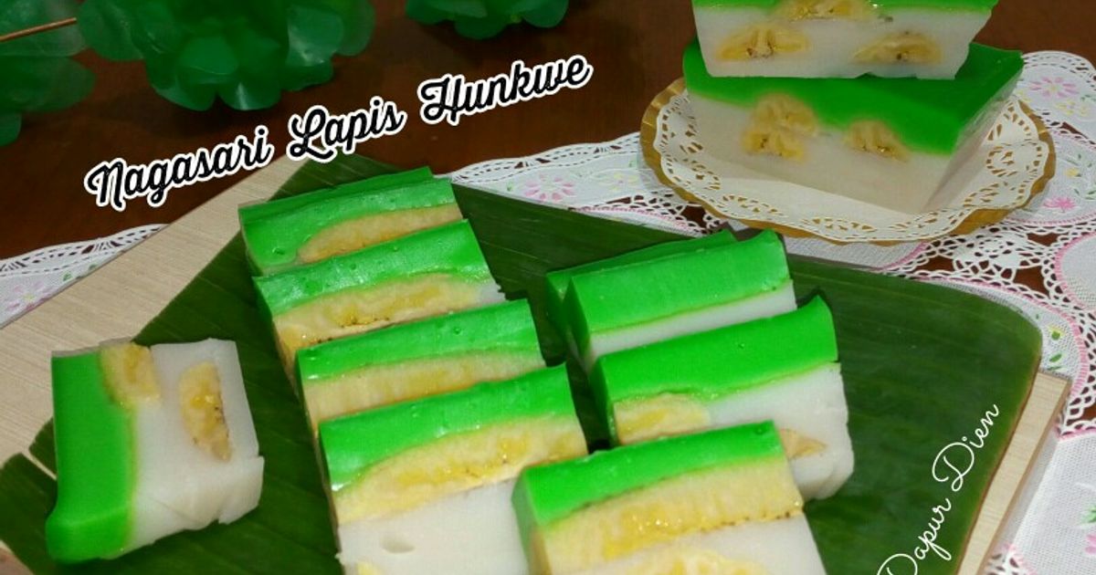 Resep Nagasari Lapis Hunkwe oleh Dapur Dien - Cookpad