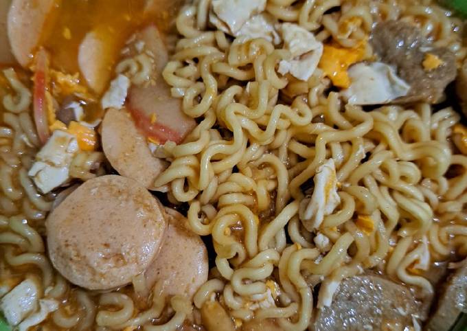 Resep Seblak Mie BakSos Praktis oleh Laras Sati👌 - Cookpad