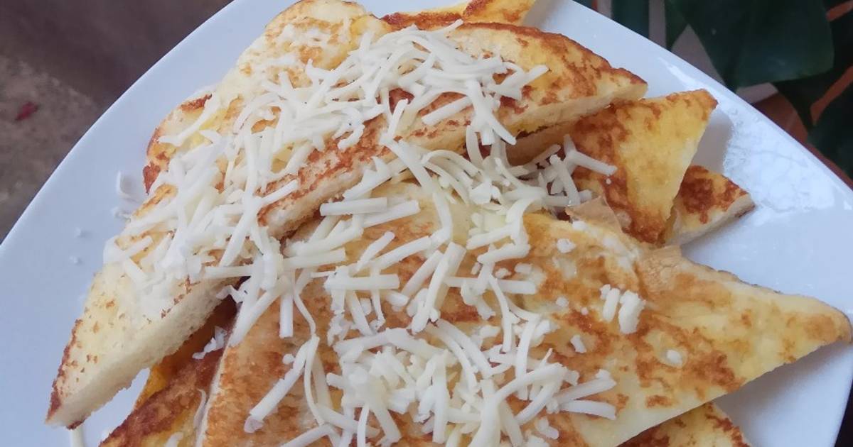 Resep Roti Goreng Telur Keju 😘 oleh AtikaDiniya - Cookpad