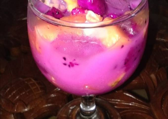 Resep Es Sop Buah Seger oleh Dhita Hutabarat - Cookpad