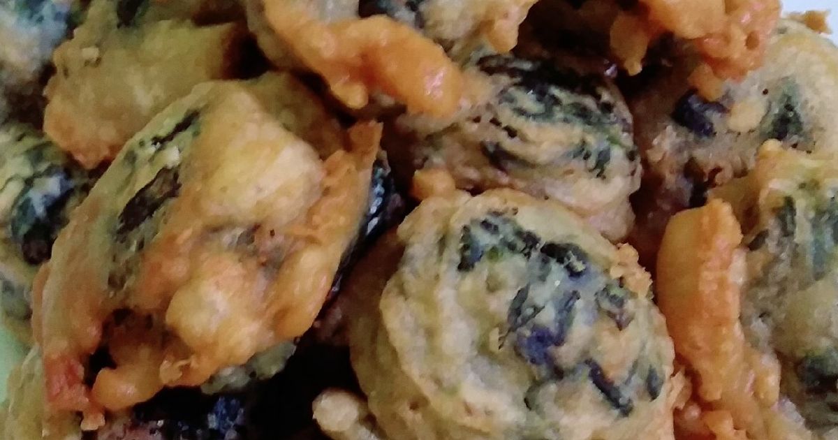 Resep 51. Bola Bola Daun Singkong Tahu #Gorengan oleh Ari Nur Cahyani ...