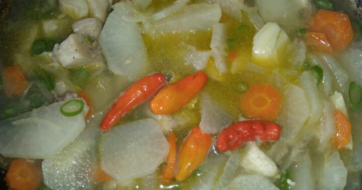 Resep Sup Ikan Lobak oleh windari - Cookpad