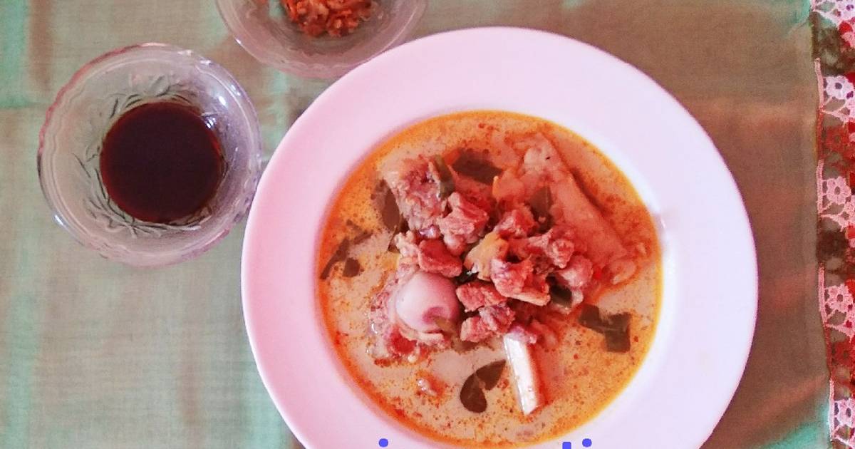 Resep Gule Kambing Kuah Merah oleh Bunda Irmawati - Cookpad