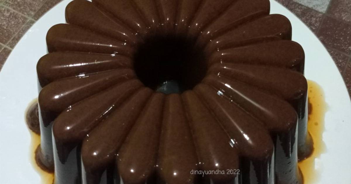 Resep Pudding Coklat dari sisa Cake *recycle oleh Dina Yuandha - Cookpad