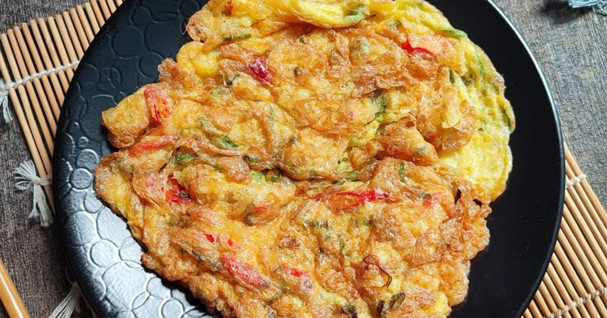 Resep Telur Dadar Daun Bawang oleh Nuniek Wijayanti - Cookpad
