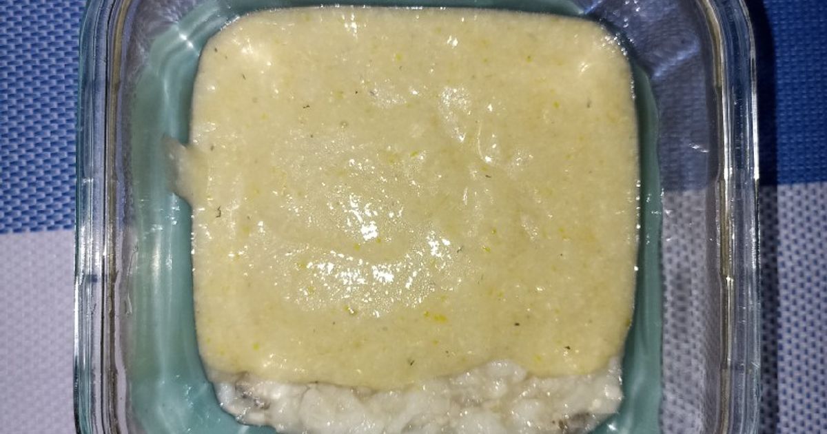 Resep bubur labu kuning ikan mpasi rumahan enak dan mudah - Cookpad