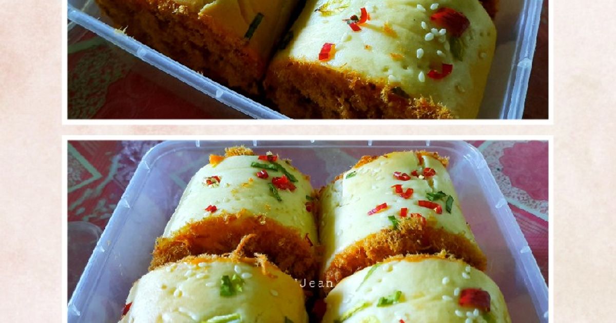 Resep Roti Gulung Abon/ Floss Roll Bread oleh RAINBOW 🌈 - Cookpad