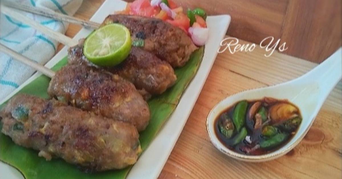 Resep Sate Buntel oleh Reno Ys - Cookpad