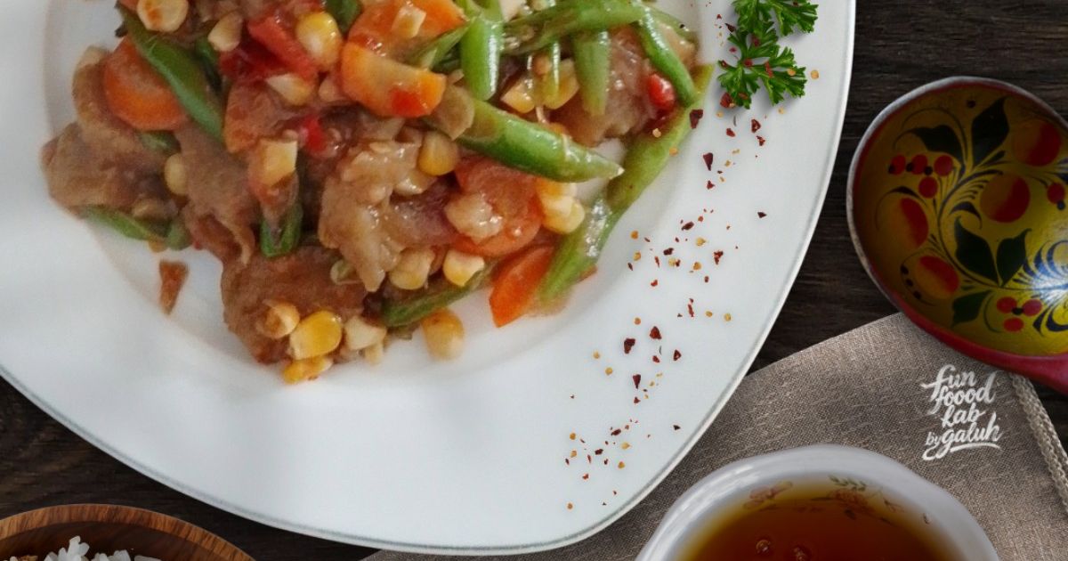 Resep Oseng Sayuran Pentol Kriwil oleh Galuh Ayu_mokoeku - Cookpad