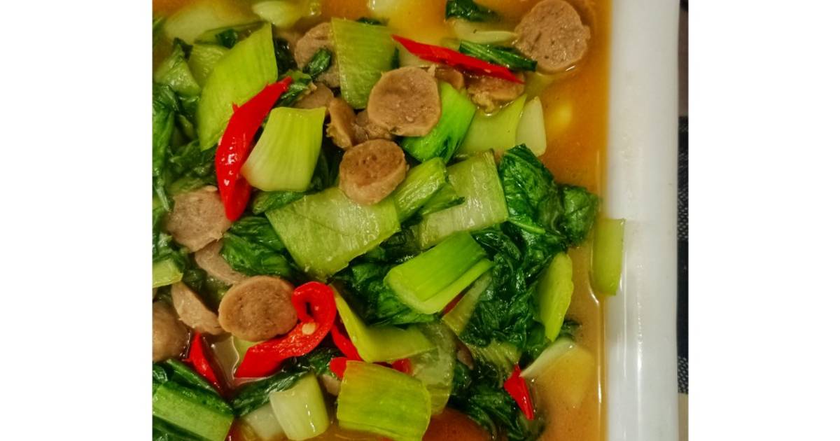 Resep Caisim kilat ⚡ oleh Tiara Mom's 3 R - Cookpad