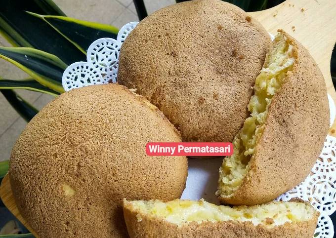 Resep Mexican Bun/Coffee Bun (Roti Boy/Roti O) oleh Winny Permatasari ...
