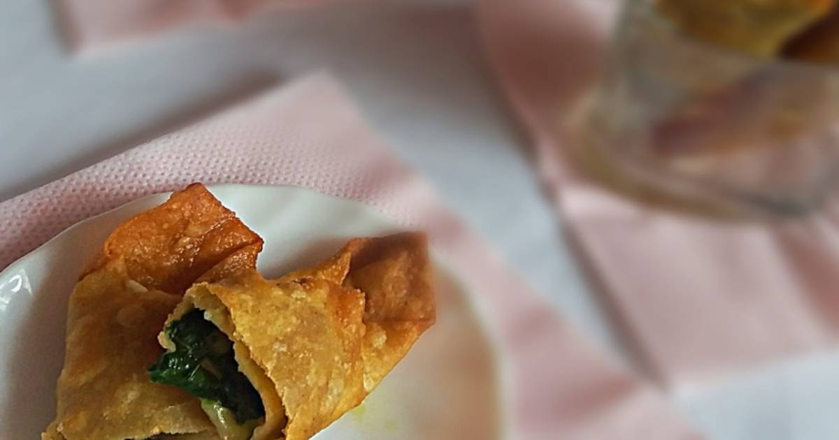 Spinach Cheese Cigars Recipe by Bhumika Gandhi - Cookpad